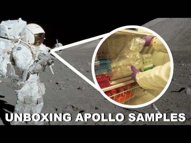 Unboxing Apollo Samples Nasa Science